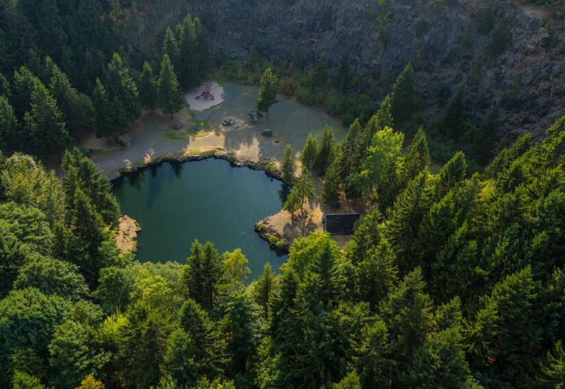 Bergsee Ebertswiese - Stadt Brotterode-Trusetal